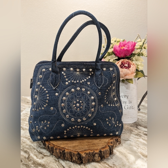 Bags | Denim Purse | Poshmark